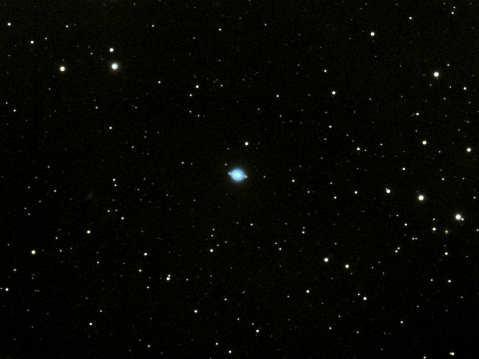 Planetary Nebula – NGC 7009 In Aquarius – Also Known As The Saturn Nebula